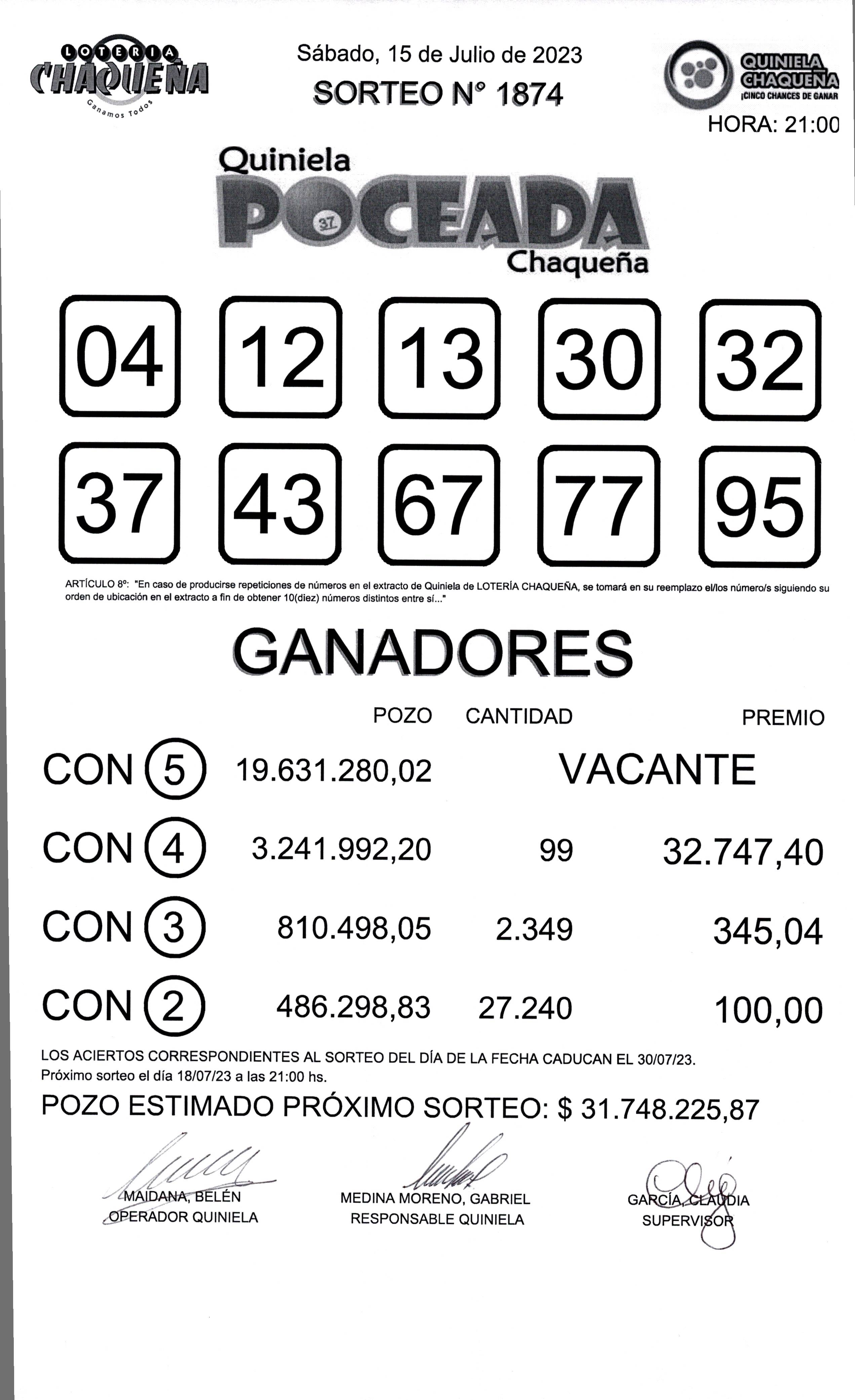 Loteria Poceada